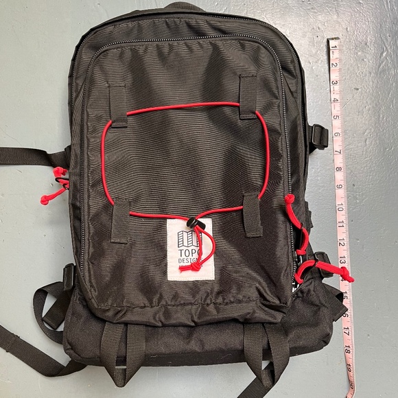Topo Designs | Bags | Topo Designs Stack Pack Backpack In Black | Poshmark